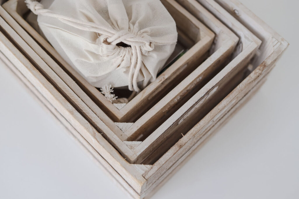 ABC Wooden Crate - Little Bettons Party Hire